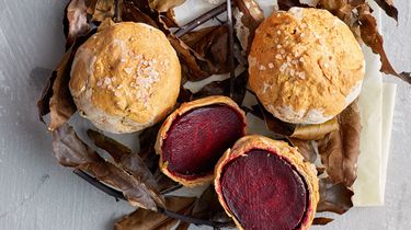 Geroosterde bietjes in laurier-broodkorst - Culy