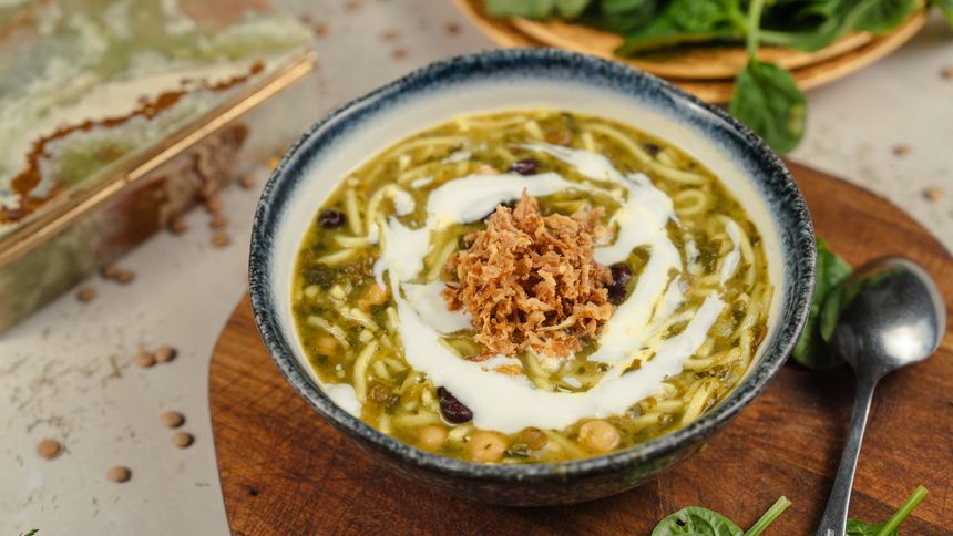 Ash-e-resteh: verwarmende Iraanse maaltijdsoep - Culy